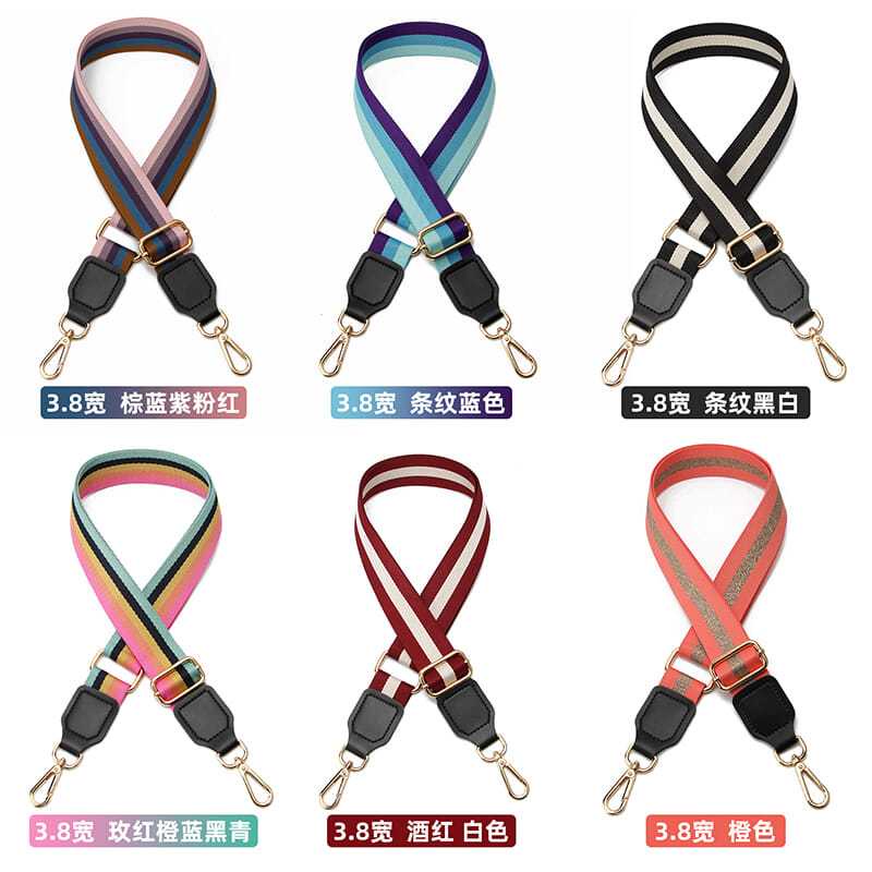 New Female Bag Shoulder Strap Diagonal Polyester Cotton Webbing ...