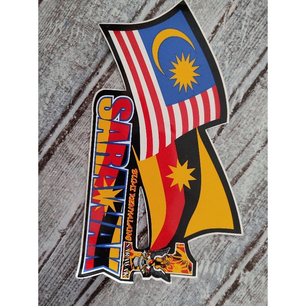 STICKER KERETA MOTOR _SARAWAK | Shopee Malaysia