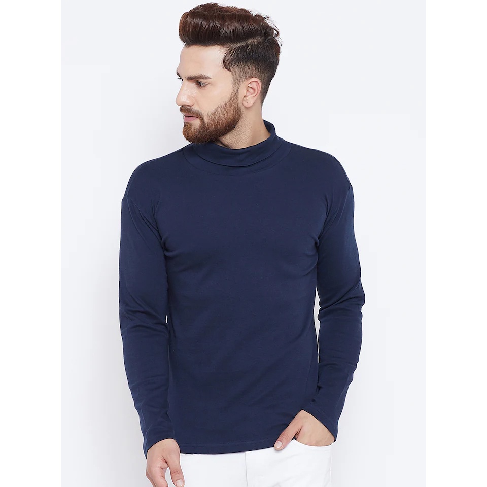 Inner Turtle Neck | High Neck Inner | Iner Baju Leher Tinggi | Shopee ...