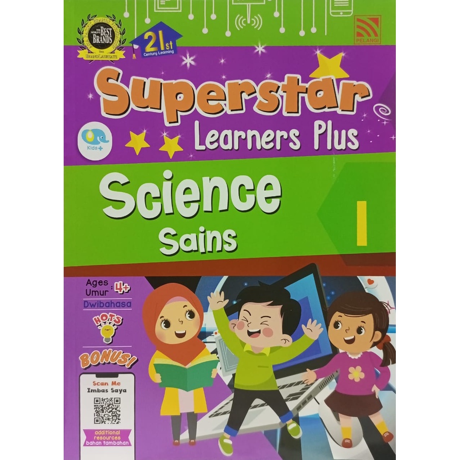 SUPERSTAR LEARNER PLUS BOOK 1 & 2 (AGE YEAR 4+) | Shopee Malaysia