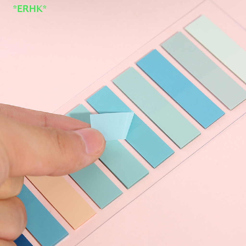 ERHK> 1Set Cartoon Morandi Transparent Sticky Notes Paster Sticker ...