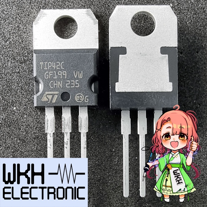 ORIGINAL TIP42 TIP 42 TIP 42C TIP42C POWER TRANSISTOR 6A 100V 65W TO220 | Shopee Malaysia