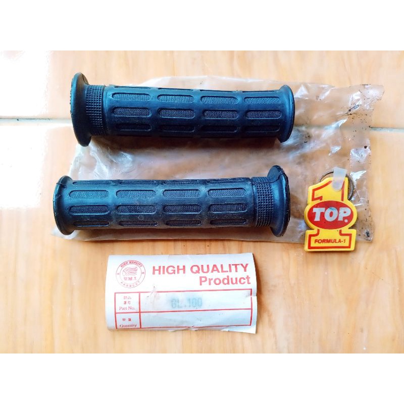 Hand GRIP HANDGRIP HANSPAT HANDFAT Rubber Steering Handlebar HONDA ...