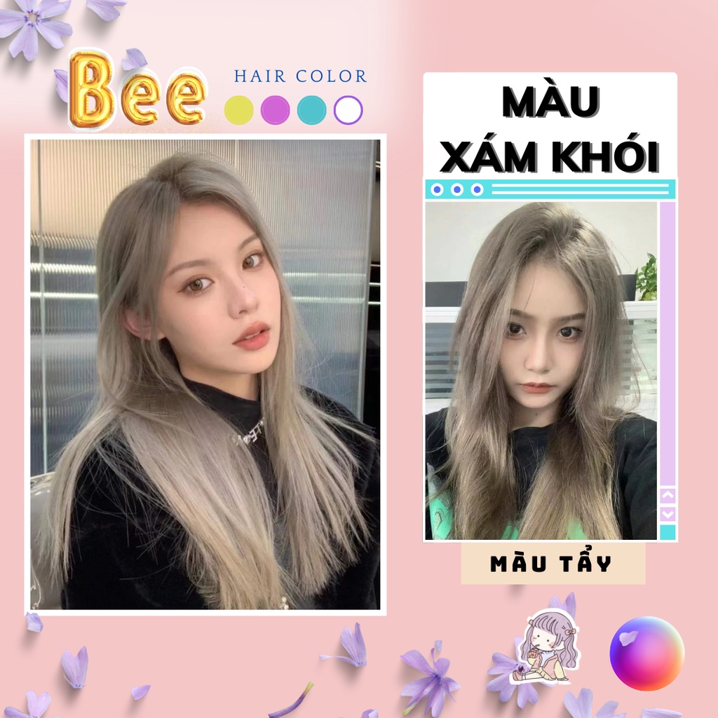 Smoky XAM hair dye in bleach color | Bee haircolor, Beehaircolor ...