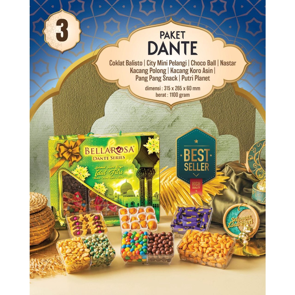 New DANTE SERIES LEBARAN Cake Package BELLAROSA/Complete Cake HAMPERS ...