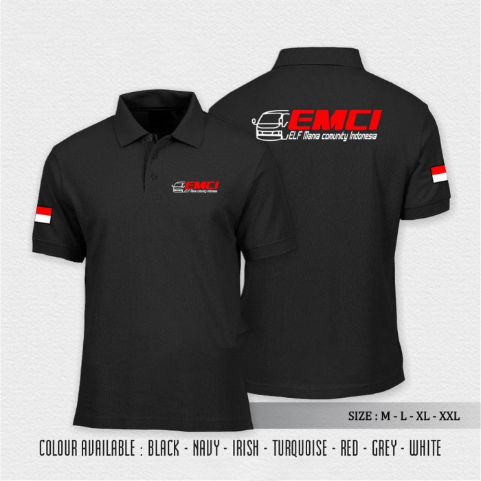 Polo SHIRT EMCI ELF mania SHIRT Collar EMCI Community ELF RAC | Shopee ...