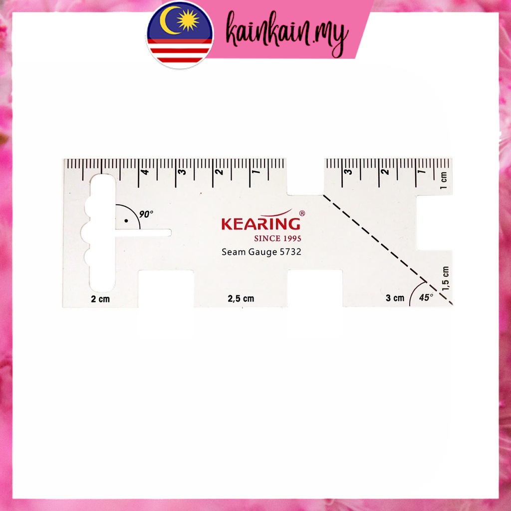 🌸 Seam Gauge Ruler Kearing Handicraft Sewing Tailoring Design Tooling ...