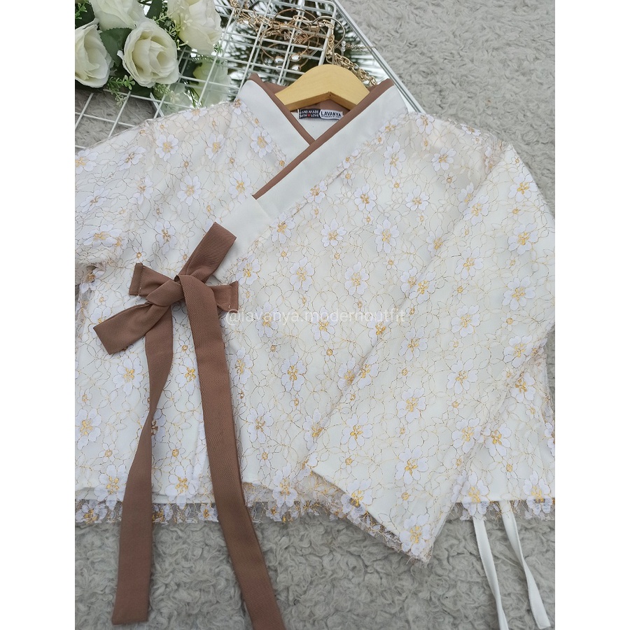 KATUN Aurora Korean Hanbok Graduation Farewell Eid Women Cotton Flower ...