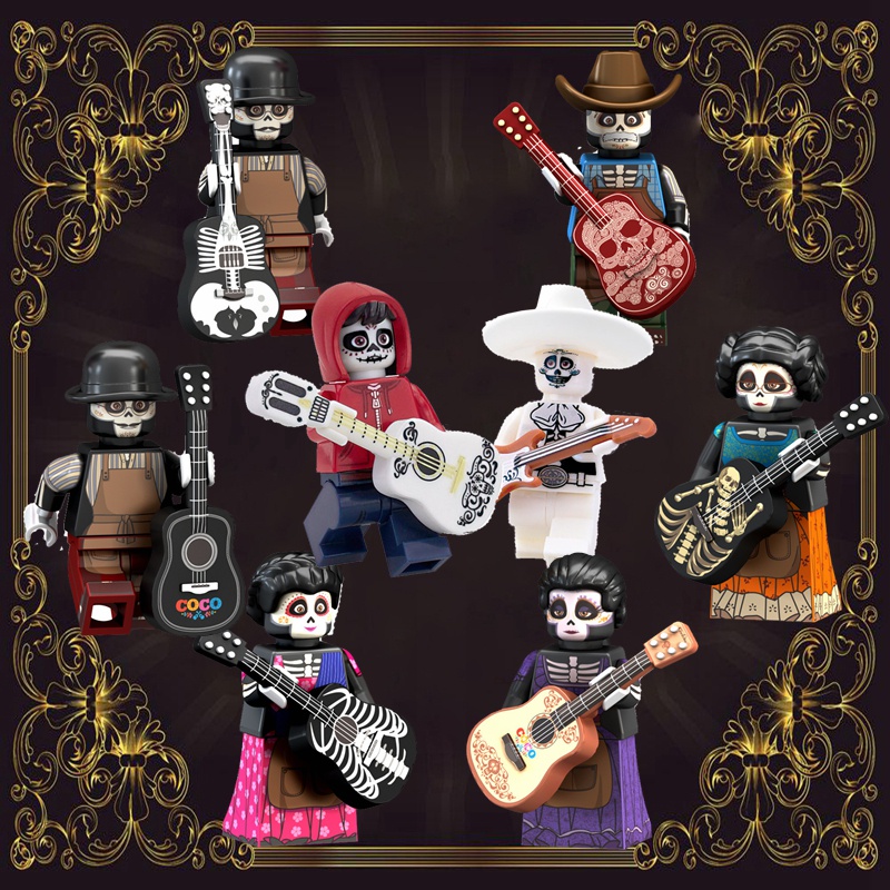 Coco Miguel Hector Day of the Dead Birthday Gift Education Toys For ...
