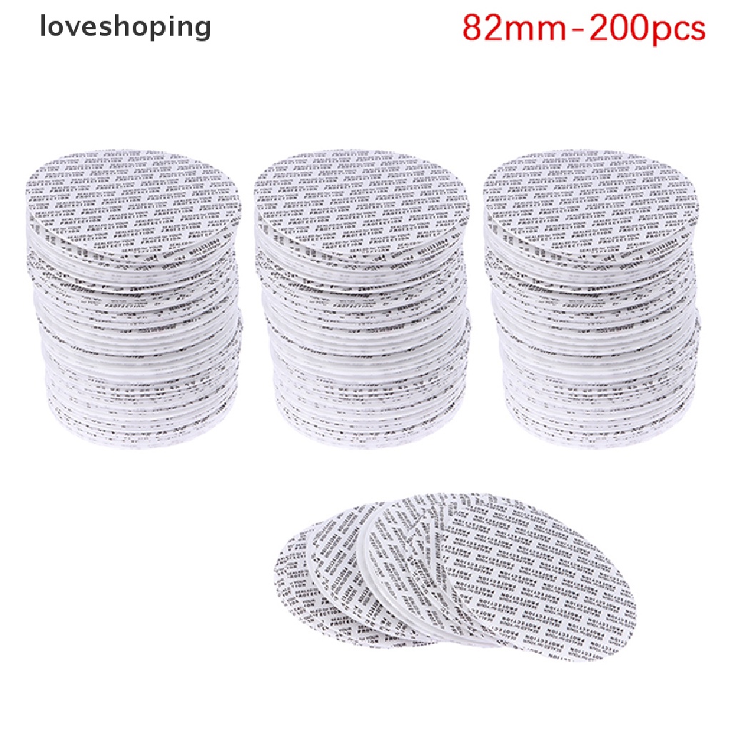 [loveshoping] 200Pcs Self-adhesive Foam Pressure Sensitive Seal Cap ...