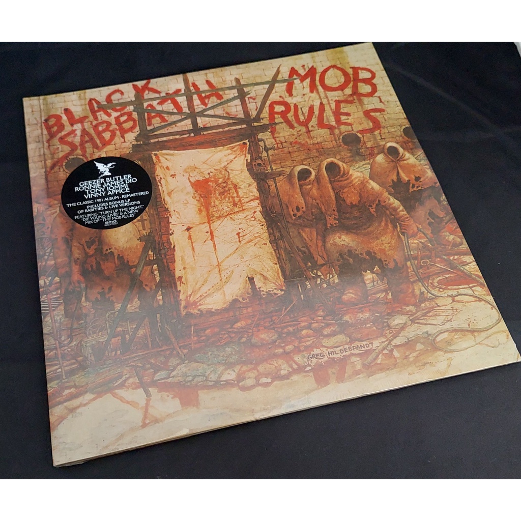 Black Sabbath - Mob Rules (2x12" Black Vinyl) | Shopee Malaysia