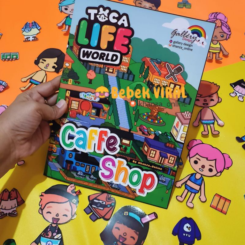 Toka Boka Educational Book Toys TOCA BOCA Paper Book Quite Book Duck ...