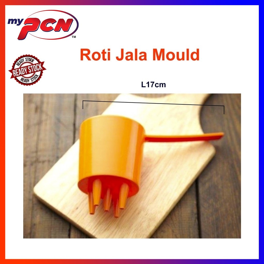 PCN Malaysian Traditional Food Jala Bread Mould/ 5 Lubang Acuan Plastik ...