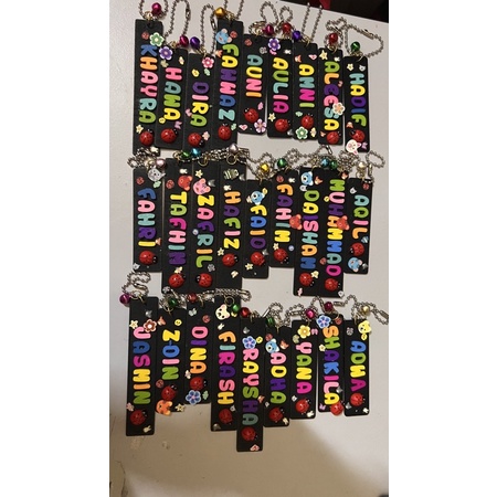Keychain wooden name small size rm5 | Shopee Malaysia