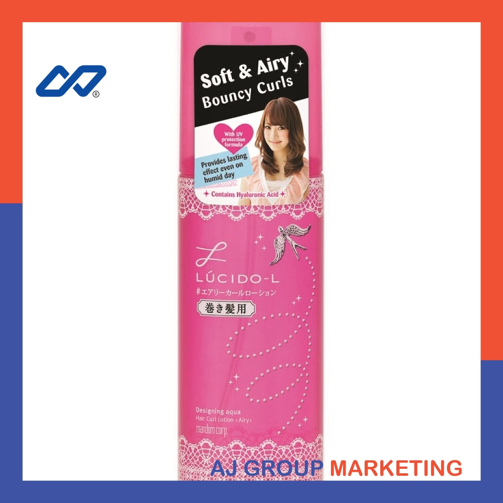 Lucido-L Designing Aqua Airy Hair Curl Lotion (180ml) | Shopee Malaysia