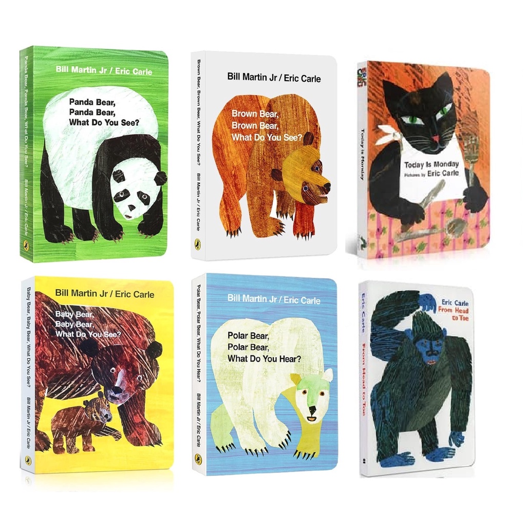 Eric Carle Collections (6 books in a set) | Shopee Malaysia