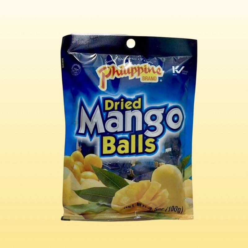 Philippine Brand Dried Mango Balls 100g | Shopee Malaysia