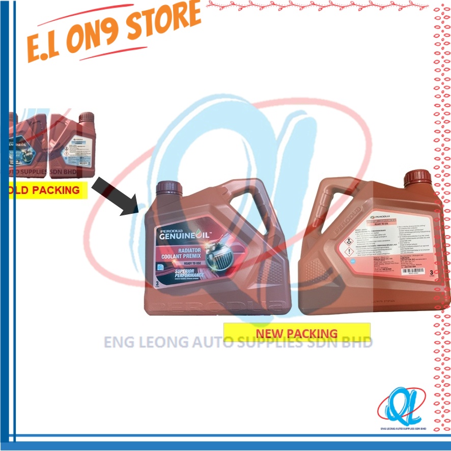 PERODUA RADIATOR COOLANT PREMIX 3L | Shopee Malaysia