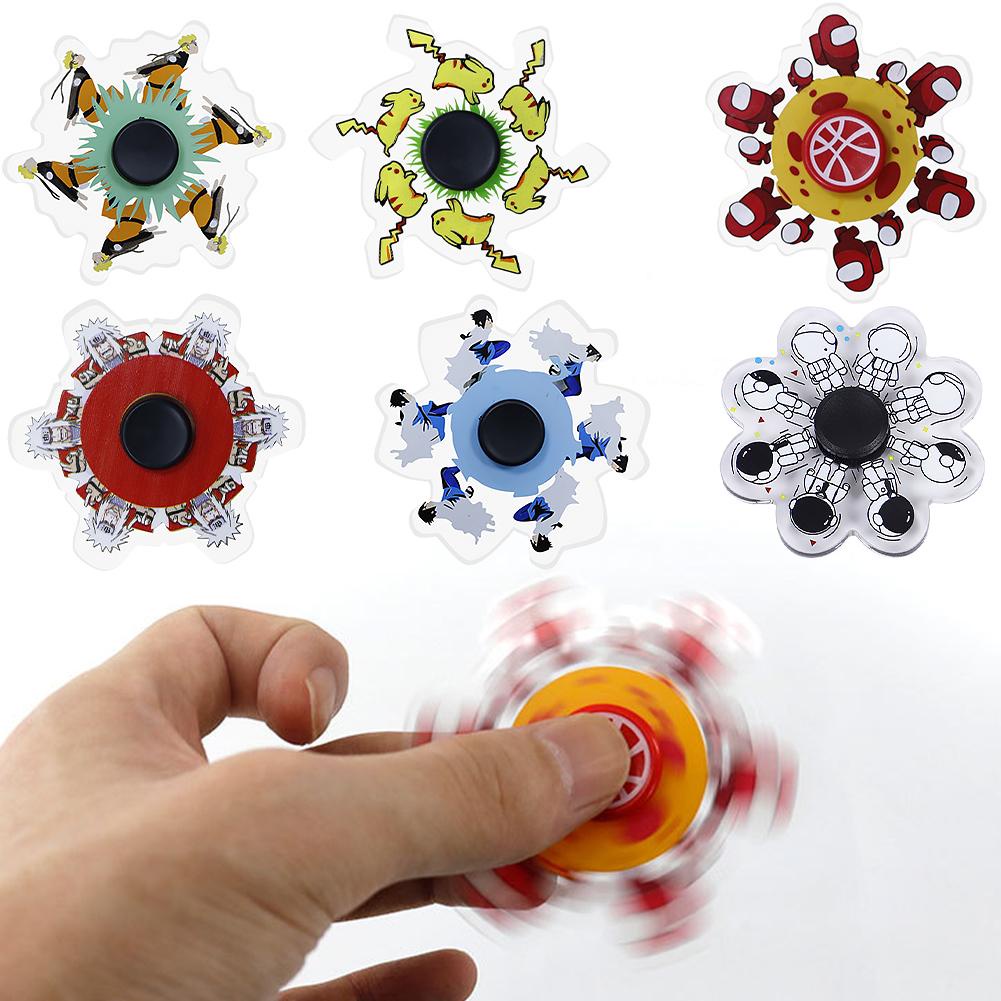 【COD】Running Animation Fidget Spinner Naruto Among Us Goku Spinning Top ...