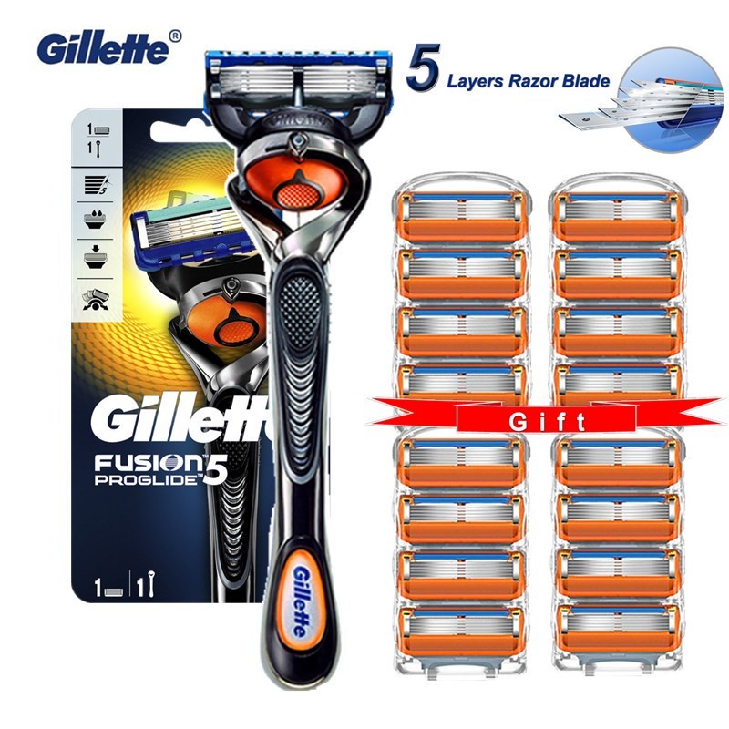 4 Blades Razor 5 Blades GilLetteS Fusion ProGlide | Shopee Malaysia