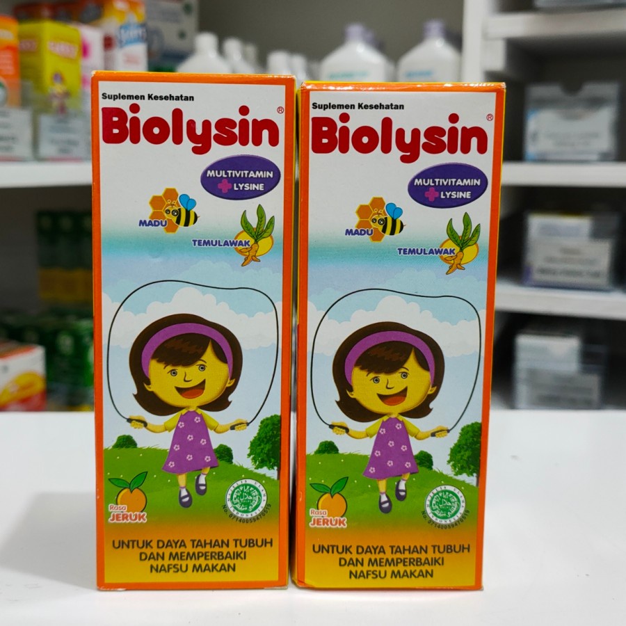 Biolysin Orange Flavor Syrup 100 ml Original Medicine | Shopee Malaysia