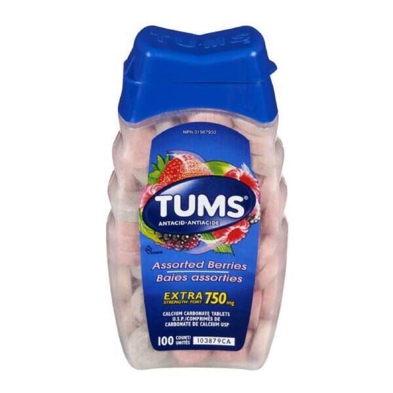 Tums fruit chewing candy good for digestion 96 tablets from the US ...
