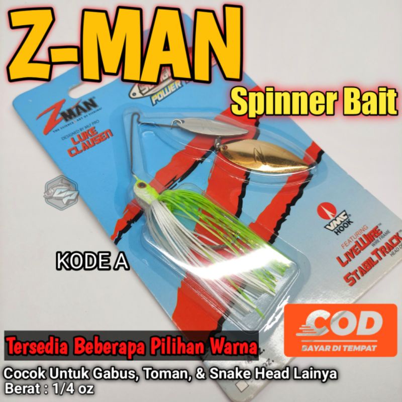 Zman Spinner / Bait Spinner / Bait Spinner / Zman Spinner | Shopee Malaysia