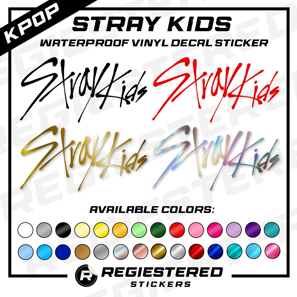 KPOP Stray Kids SKZ Logo Vinyl Decal Sticker Waterproof | Shopee Malaysia