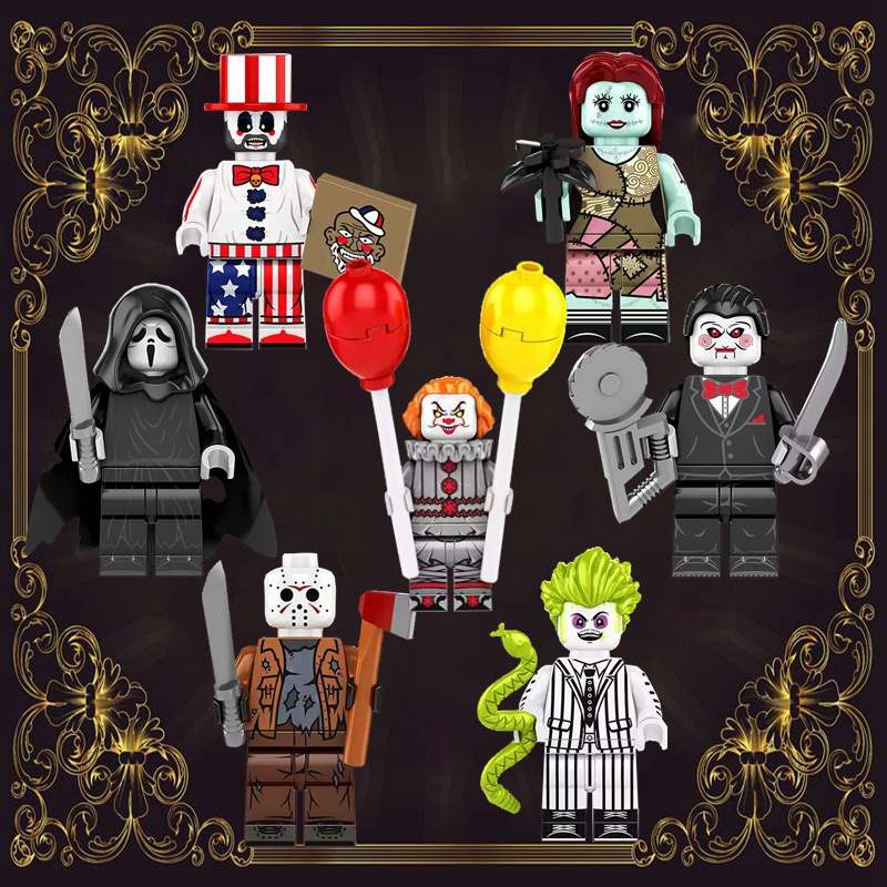 Billy Jason Voorhees Beetlejuice Pennywise Birthday Gift Education Toys ...