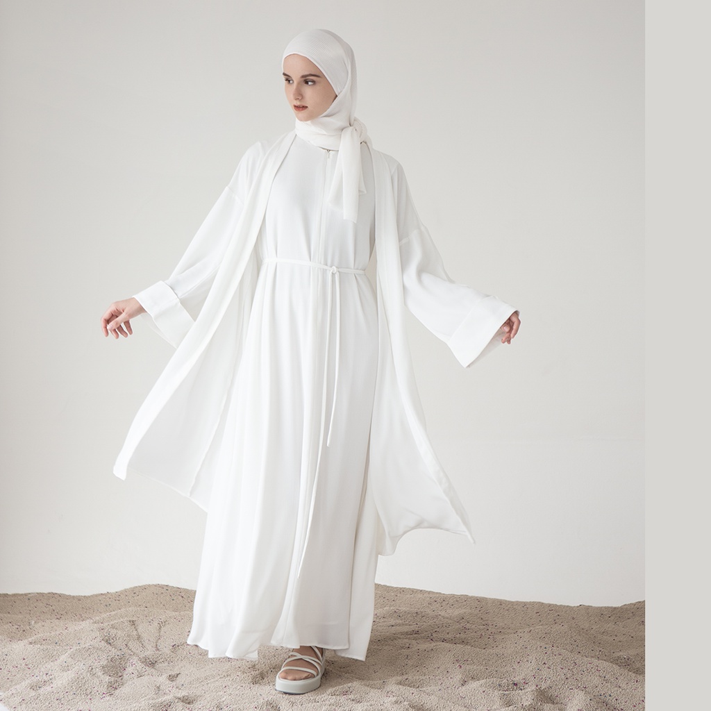 PUTIH Aneska outer & Arsha dress by Aska Label - Women's dress And ...