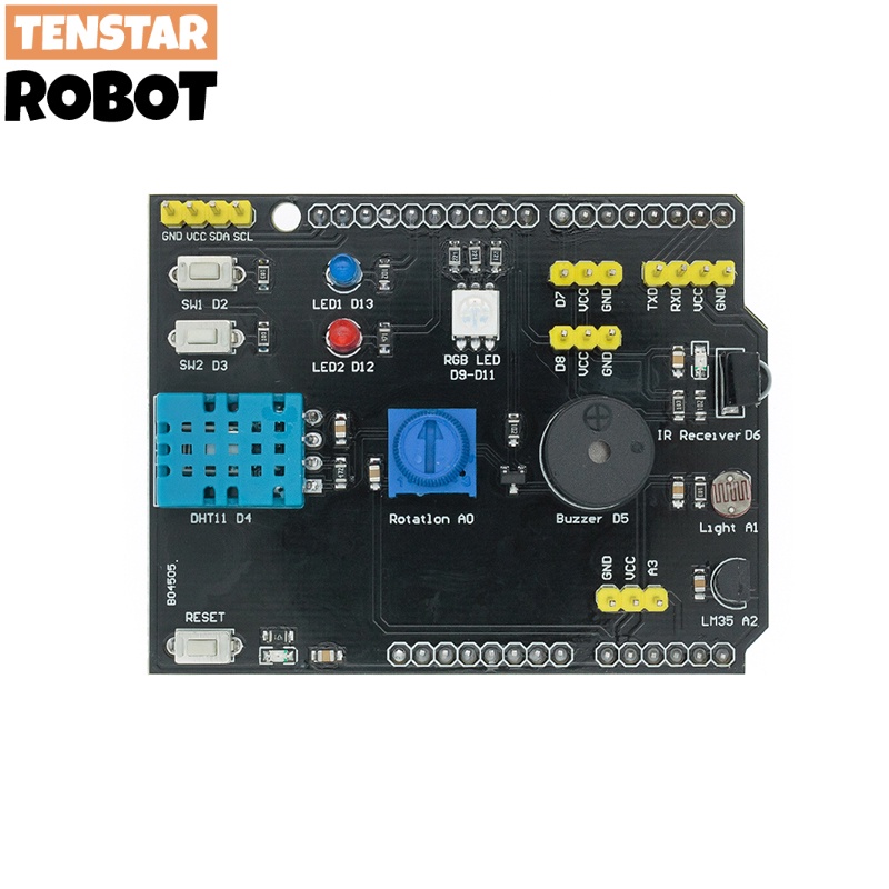 Dht11 Lm35 Temperature Humidity Sensor Multifunction Expansion Board