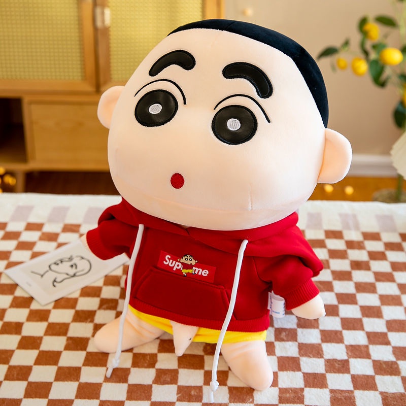 Ready Stock Crayon Shin-Chan Doll Plush Toy JJ Cute Sleeping Pillow ...