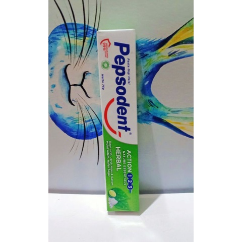 Pepsodent HERBAL Toothpaste 75 GR | Shopee Malaysia