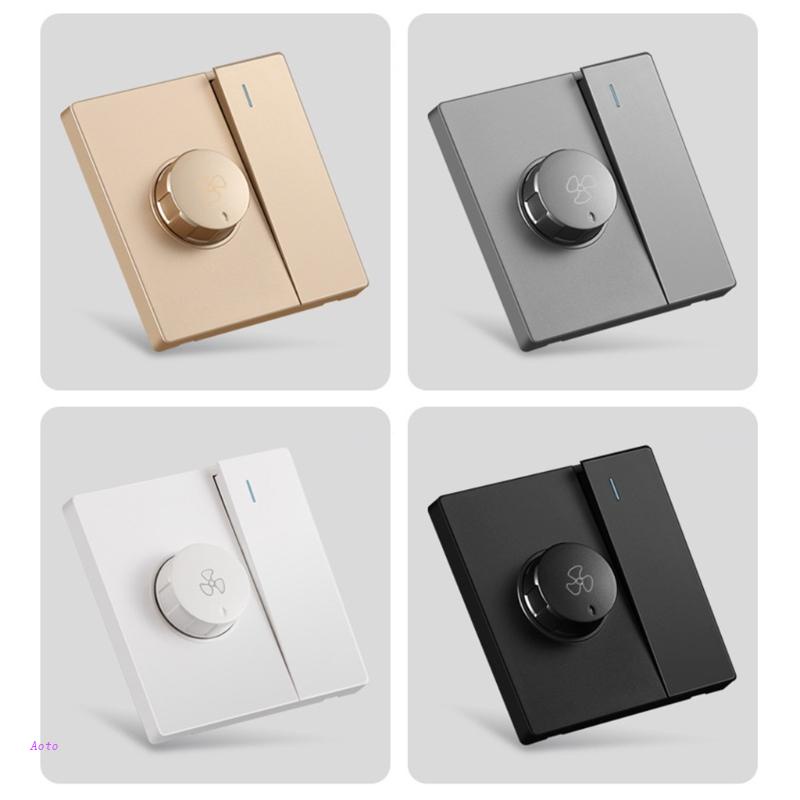 AOTO Universal Concealed Ceiling Fan Speed Controller with Switch Fan ...