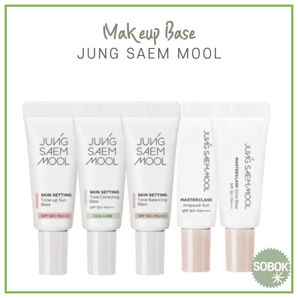 [JUNG SAEM MOOL] Makeup base SPF50+ PA+++ 5ml 5 Types JUNGSAEMMOOL Skin ...