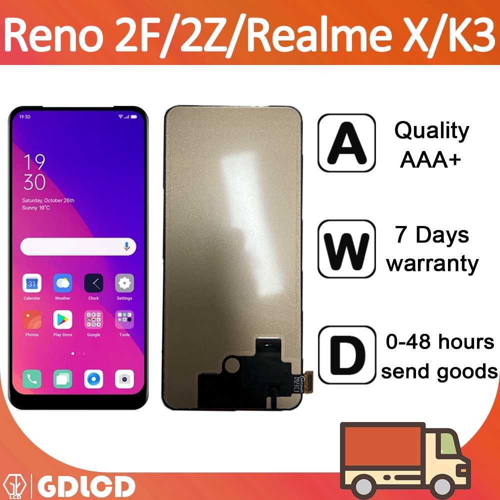 For OPPO reno 2F 2Z Realme X K3 LCD CPH1989 K3 Reno 2Z 2F | Shopee Malaysia