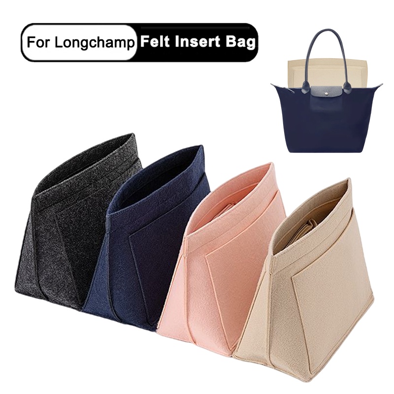 EverToner Felt Purse Insert Organizer For Longchamp LE PLIAGE Shopper ...