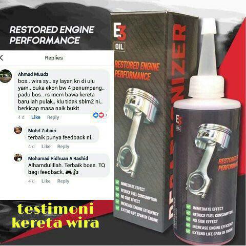 E3 Decarbonizer Car Carbon Cleaner Restore Engine Performance | Shopee ...