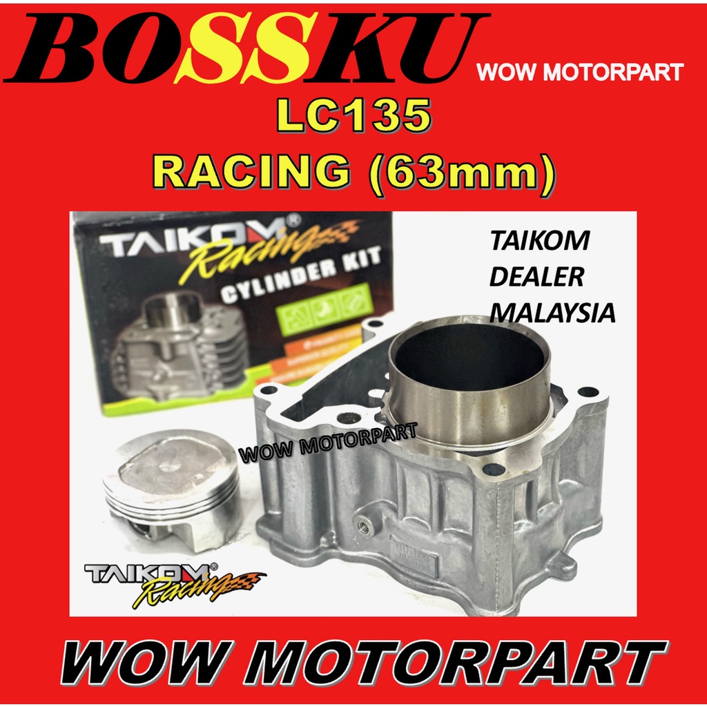 LC135 CYLINDER BLOCK KITS SET TKM 63MM LC135 RACING BLOCK ASSY TAIKOM ...