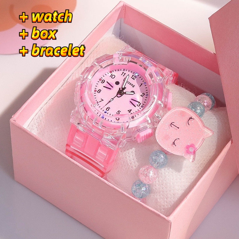 Transparent Watch for Kids Girl Original Ins Style Student Simple ...
