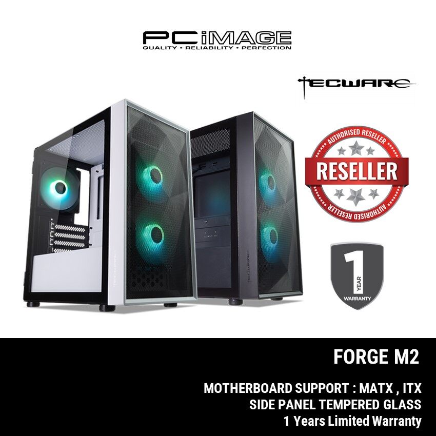 TECWARE FORGE M2 TG ARGB MATX GAMING CASE | Shopee Malaysia