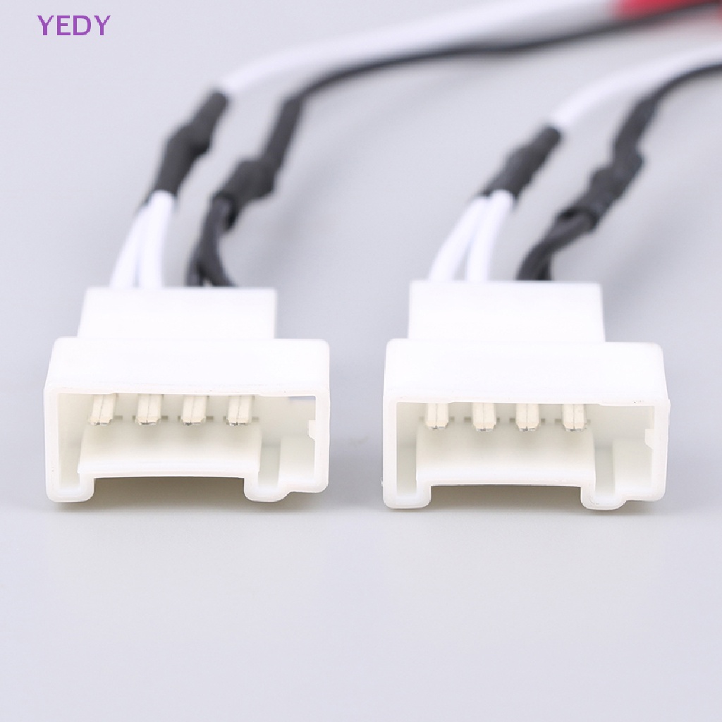 YEDY 2PCS Car Tweeter Dash Front Speaker Wire Harness Cable Adapter For ...