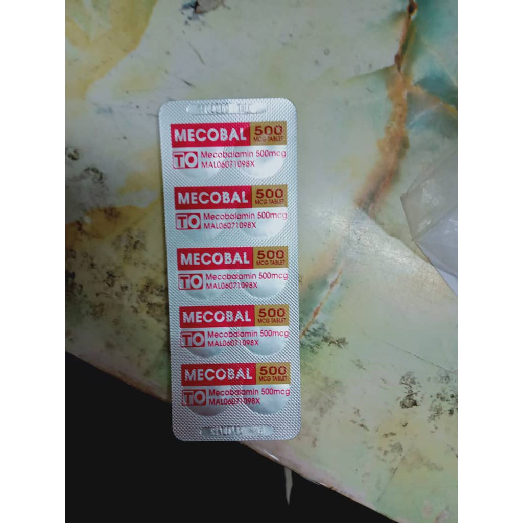 MECOBAL 500MCG (10'S) HMS Healthstore | Shopee Malaysia