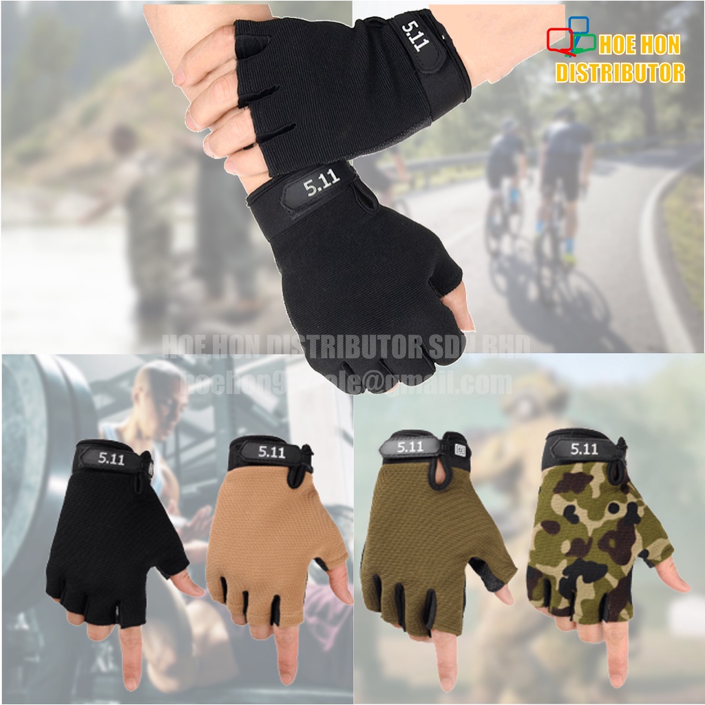 Multipurpose Anti Slip Sport Glove 511 Tactical Combat Fishing Cycling ...