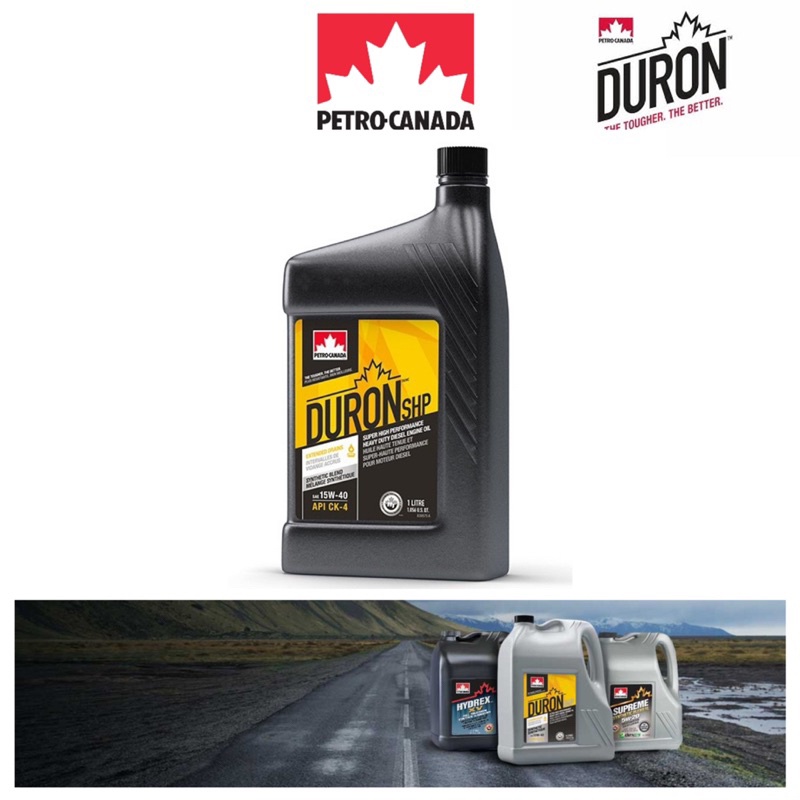 Petro-Canada DURON™ SHP 15W40 CK-4/SN super high performance heavy duty ...