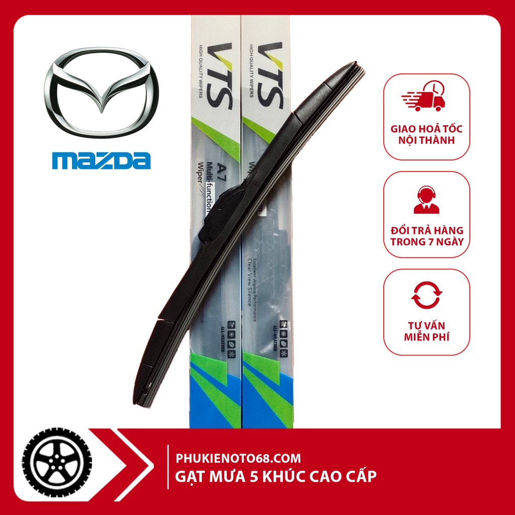 5-stock wipers, high-end car wipers for Mazda 2, Mazda 3, Mazda 6, Cx8 ...