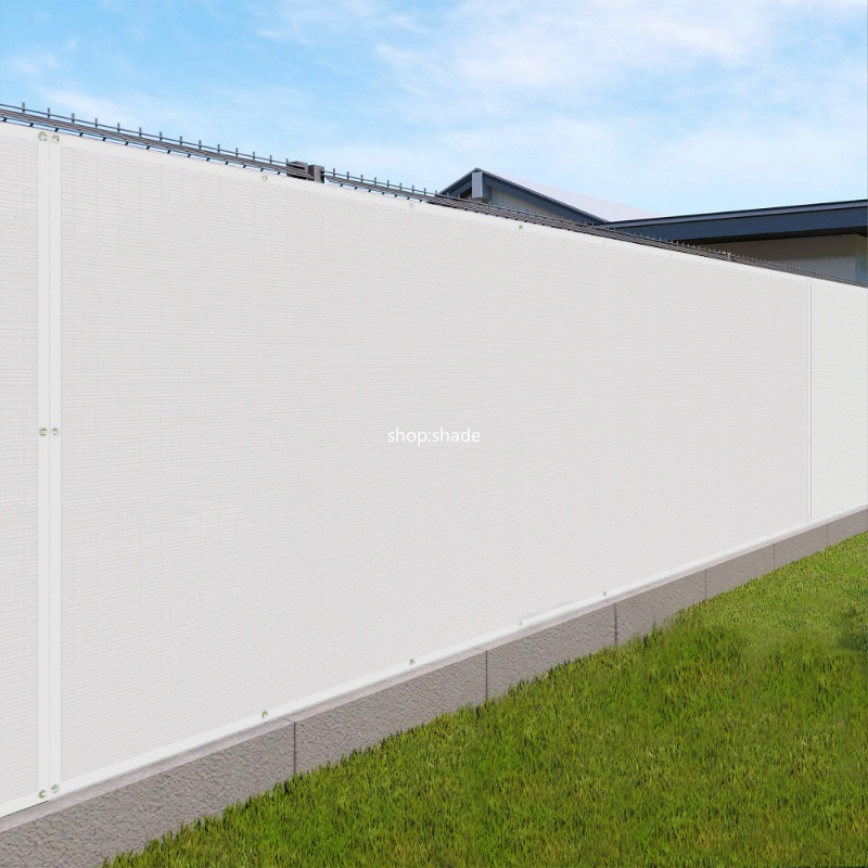 White Color Shades Net Balcony Gate Privacy Fence Summer Awning Shade ...