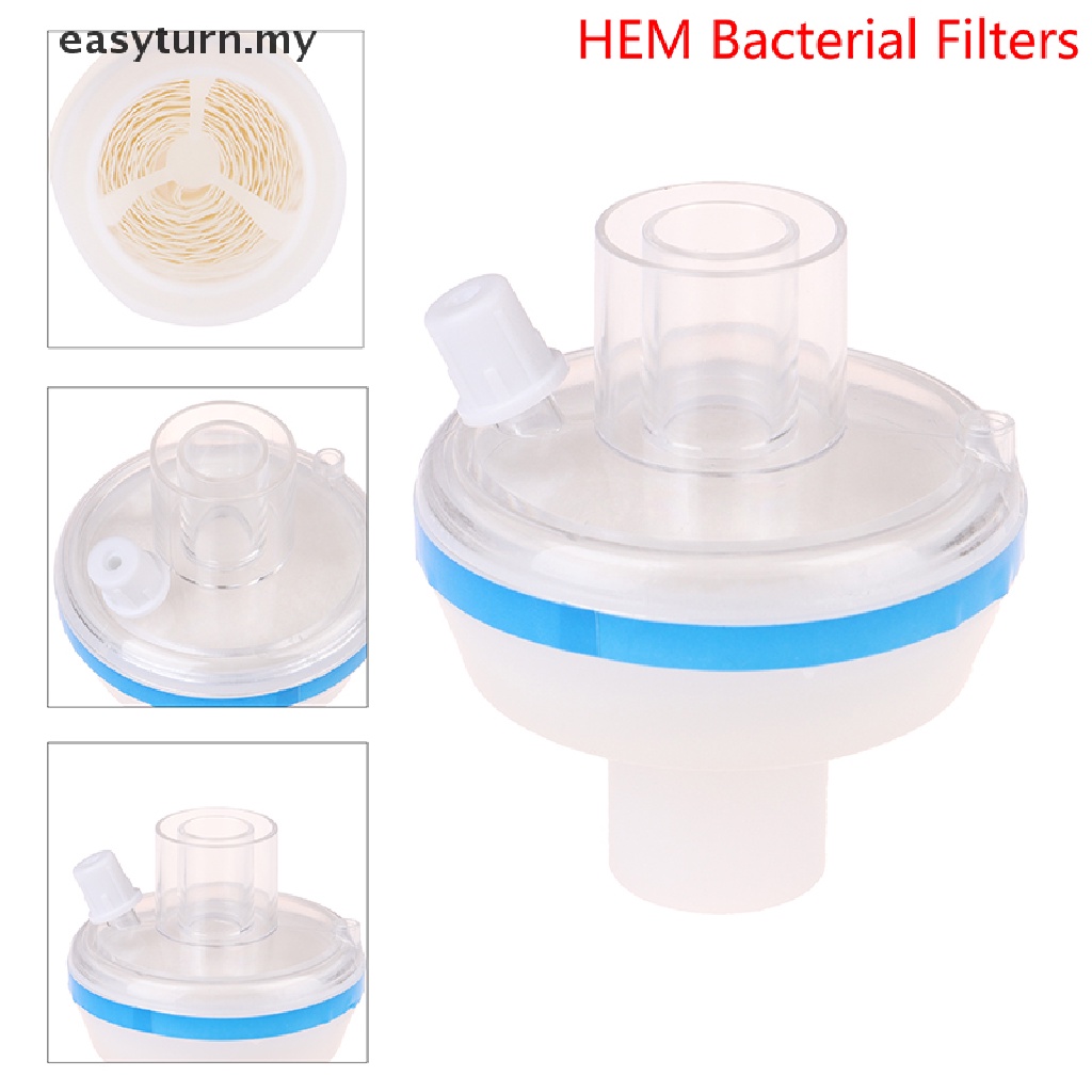 easyturn Universal Fit in-Line Bacterial Viral Filters For CPAP BiPAP ...