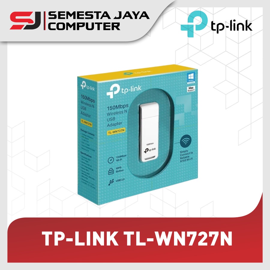 Tp-link TL-WN727N USB WiFi Adapter 150Mbps Wireless | Shopee Malaysia
