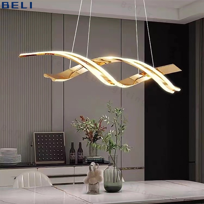 Makanan Candelier Modern LED Dinning Table Chandelier Luxury ...